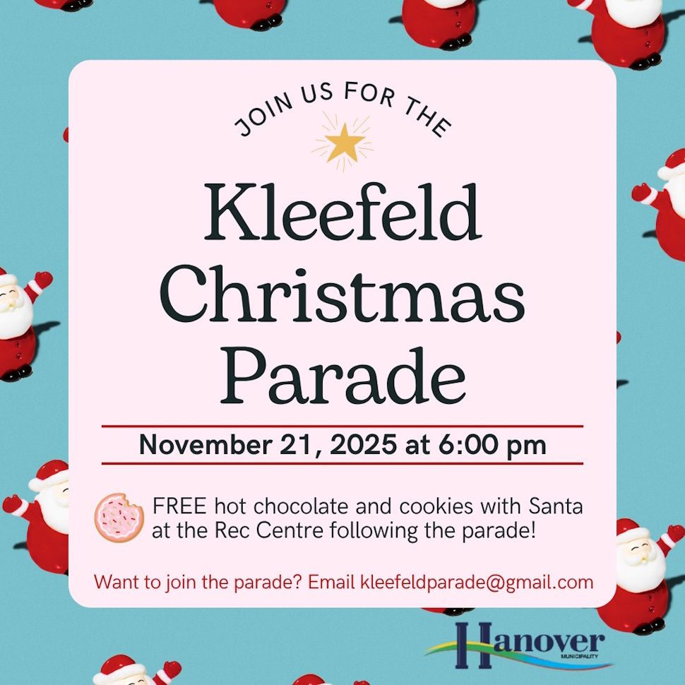 Santa, floats, and festive cheer coming to Kleefeld - SteinbachOnline.com - Local news, Weather ...